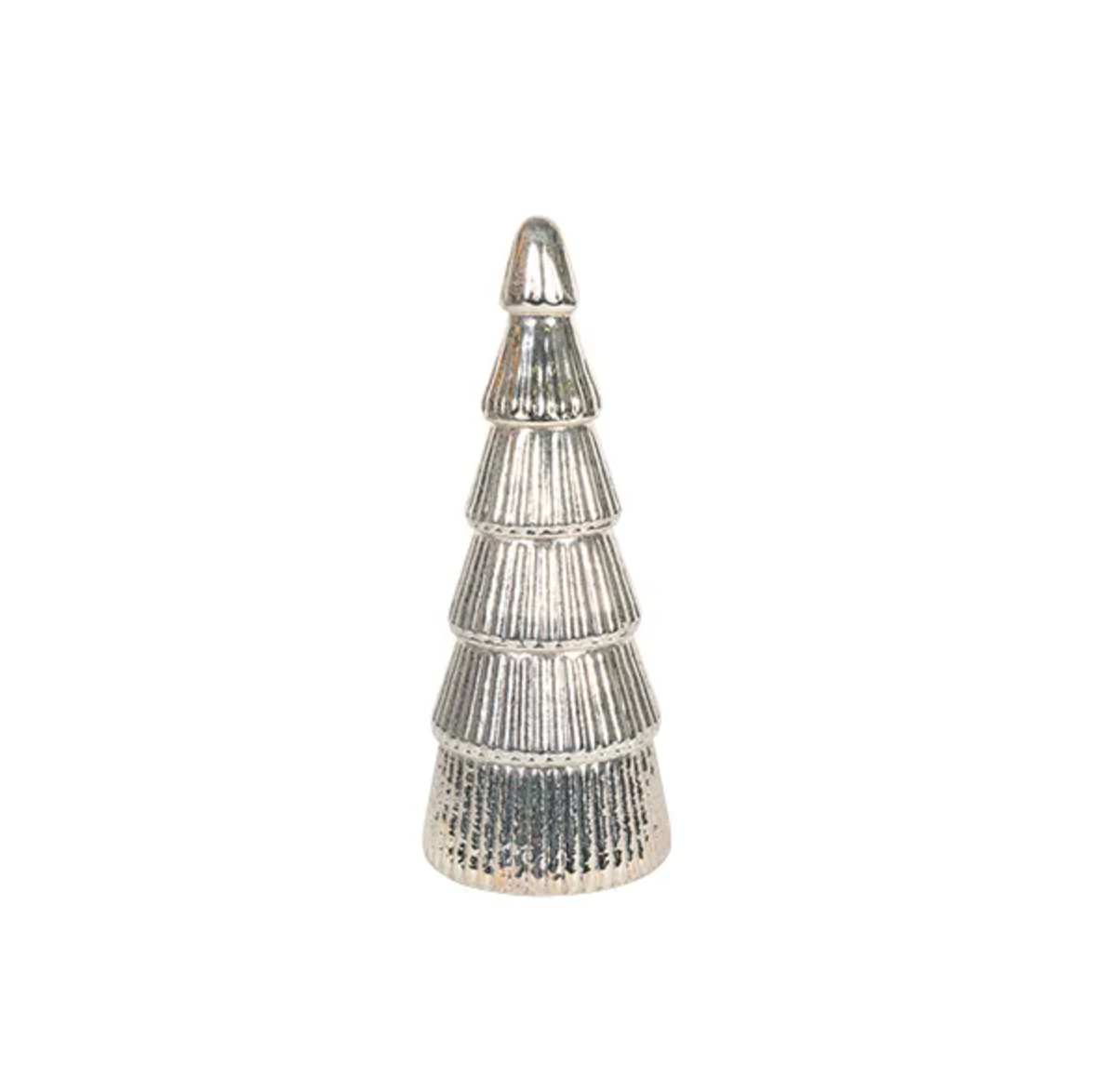 Burnished Glass Cone Tree - Gold - Small | M.C.F Interiors